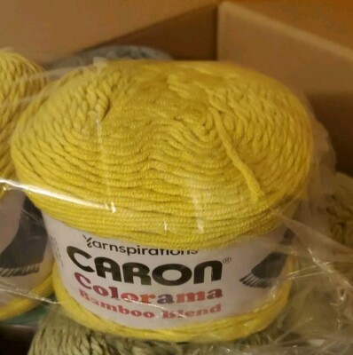 1 Roll Yarnspirations Caron Colorama Bamboo Blend Yarn Cake 396yrds 8oz ...