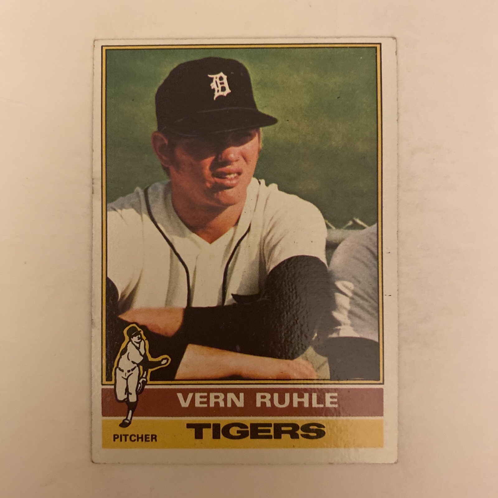1976 Topps Baseball Vern Ruhle Detroit Tigers Card #89 | eBay