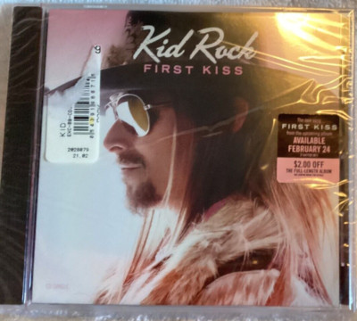 KID ROCK First Kiss RSD INDIE CD Wasting Time (Funky Country Version ...