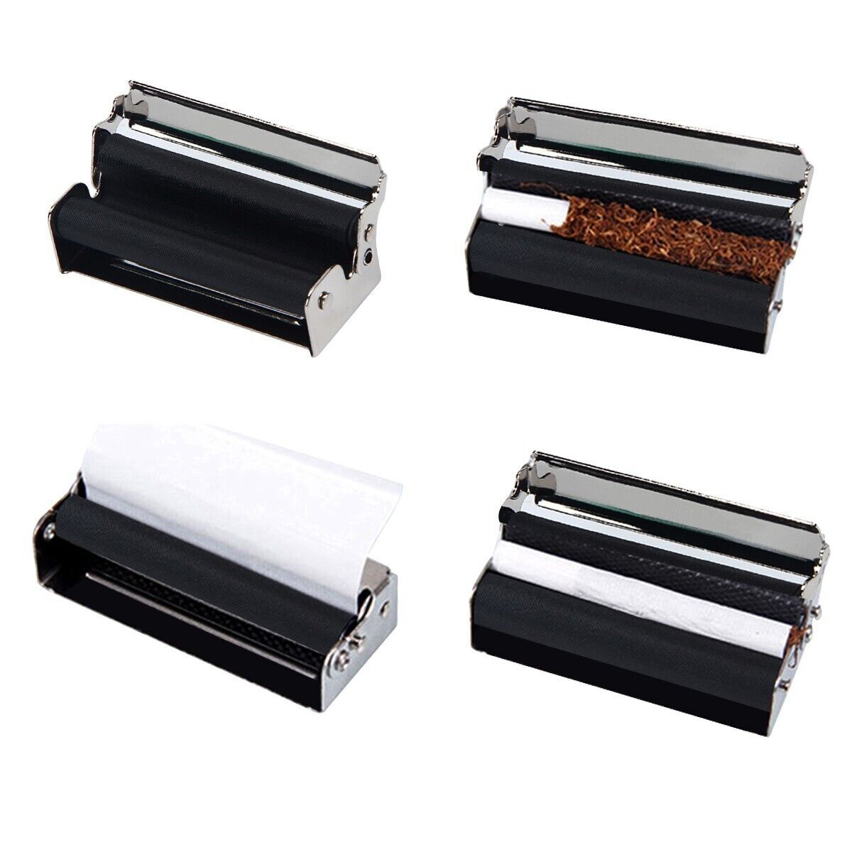 2x Regular Automatic Hand Roller Tobacco Cigarette Smoking Rolling ...