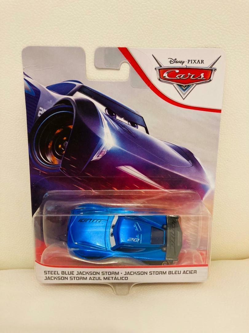 Disney PIxar Cars Die-cast Vehicle Jackson Storm & Laura Spinwell 1:55 ...
