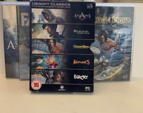 25 Years Of Ubisoft 5 PC Games Set Assassin's Creed, Far Cry, Beyond ...