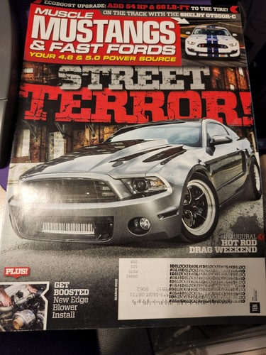 Muscle Mustangs & Fast Fords Magazine March 2016 Street Terror! | eBay