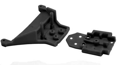 RPM 73562 Black Front Bulkhead for Traxxas Slash 4x4 and Rally LCG ...