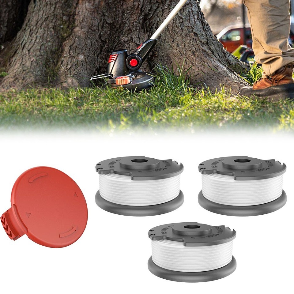 17FT/5 2M Spool Trimmer Line Cap Cover For Hyper Tough HT21 401 002 04 ...