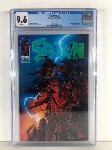 Spawn 25 - 1st Tremor Appearance 1994 - Todd McFarlane - CGC Graded 9.6 | eBay