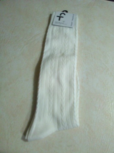 Textured Cable Knit Knee Socks (shoe size 4-10) | eBay