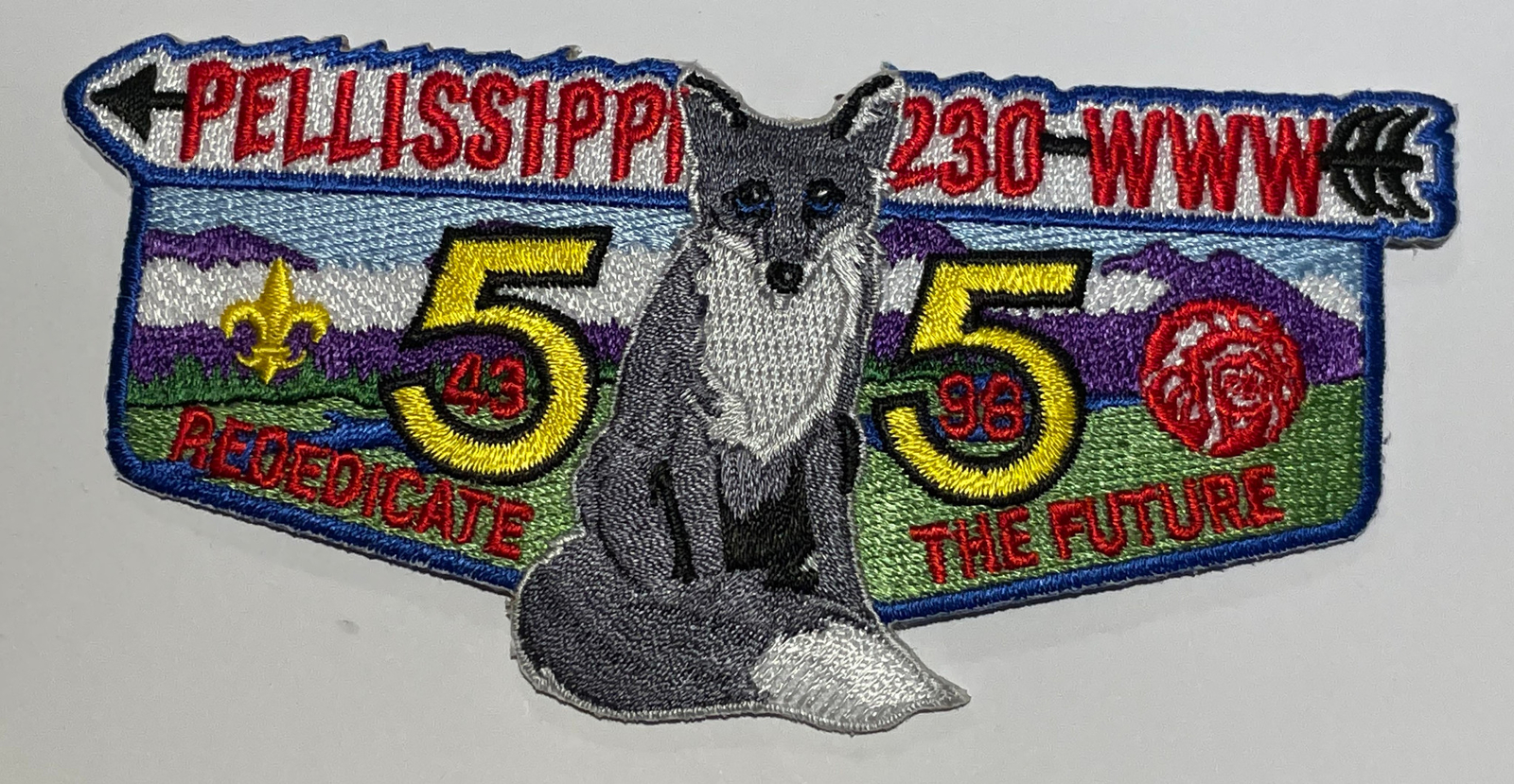 OA Lodge 230 Pellissippi 55th Anniversary Boy Scout Patch CF2 | eBay