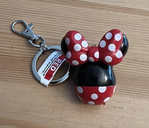 New Disney Parks Minnie Mouse Balloon Popcorn Bucket Keychain | eBay