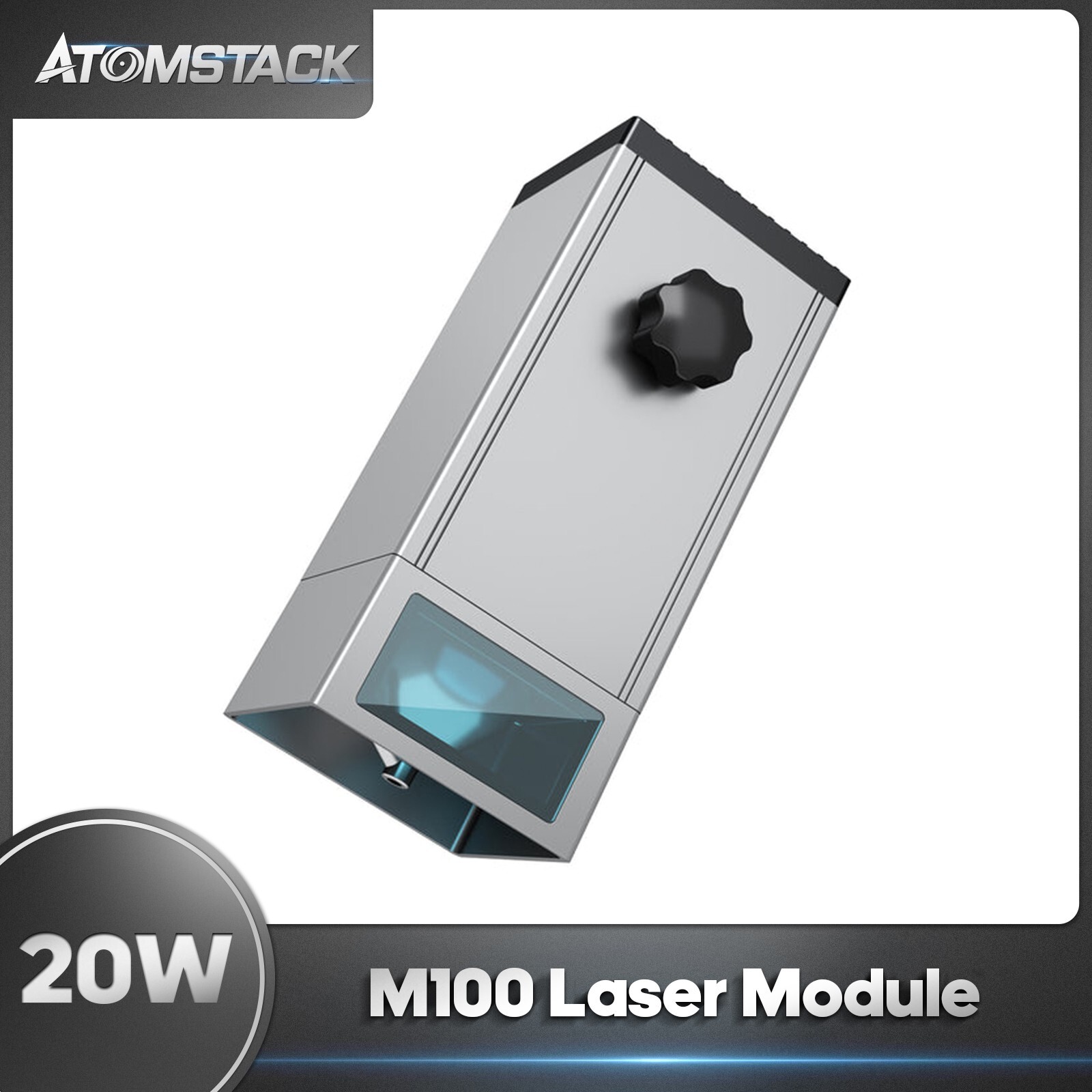 Atomstack Laser Module M100 Focus Mode Fixed-focus Max input 24V 3.5A ...