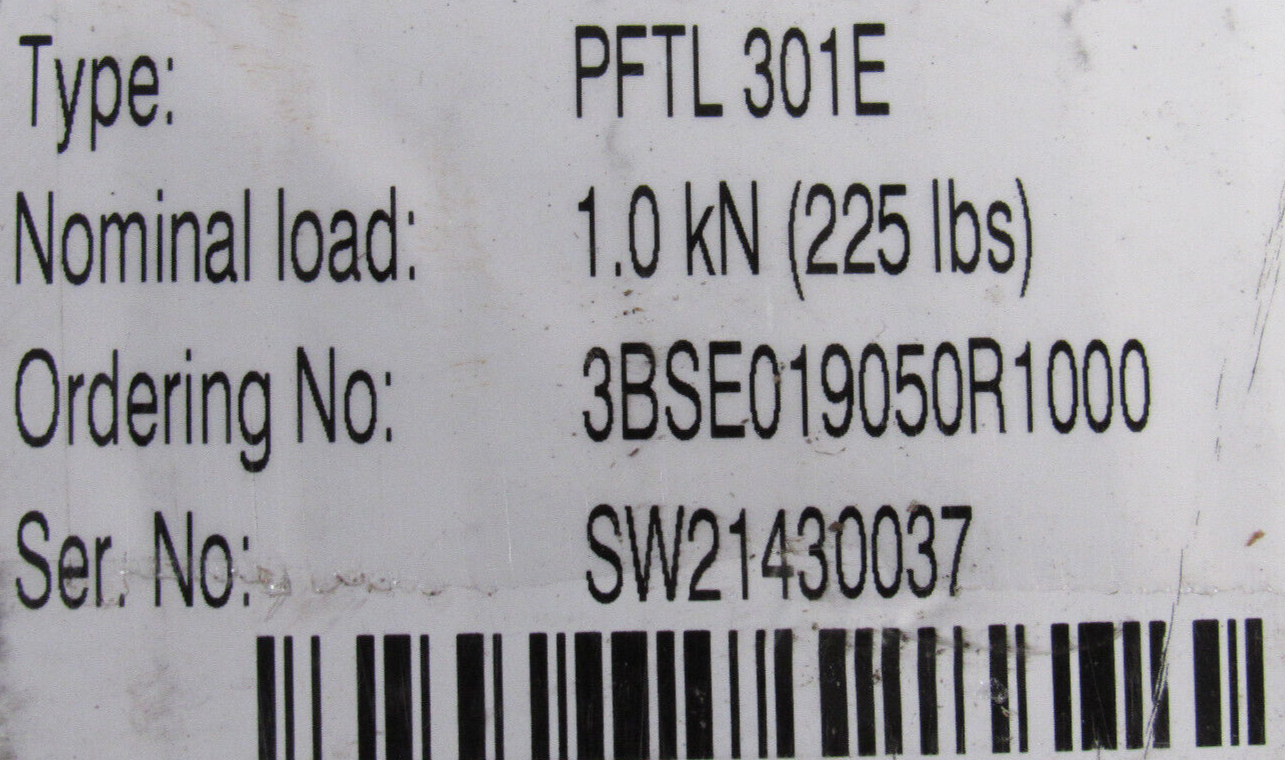 NEW ABB PFTL-301E LOAD CELL 1.0 KN 3BSE019050R1000 PFTL301E | eBay
