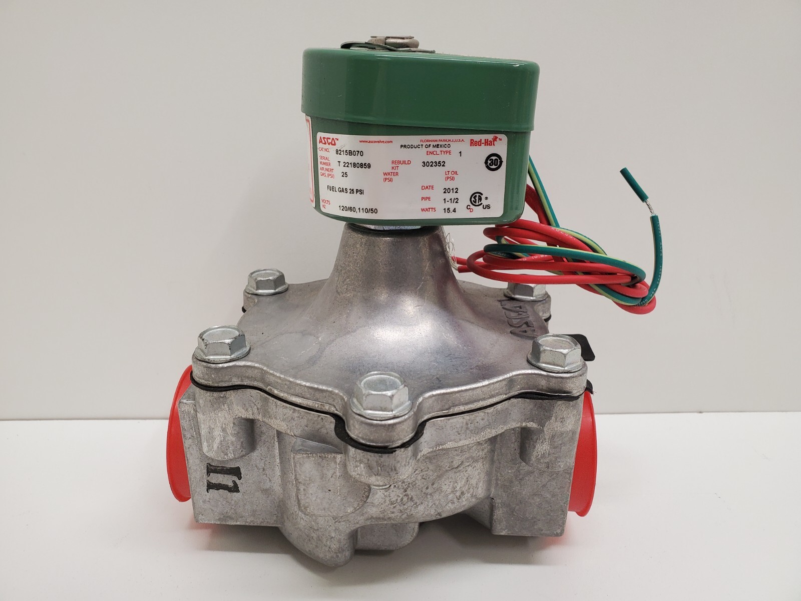 NEW OLD STOCK! ASCO 120V 1-1/2" SOLENOID VALVE 8215B070 | eBay