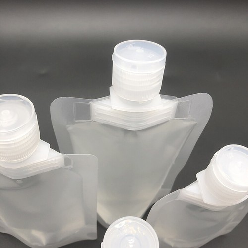 30/50/100ml Clamshell Packaging Bag Lotion Shampoo Makeup Fluid Travel ...