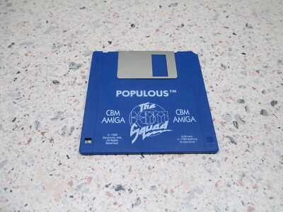 Commodore Amiga Game POPULOUS Disks Only No Instructions | eBay UK