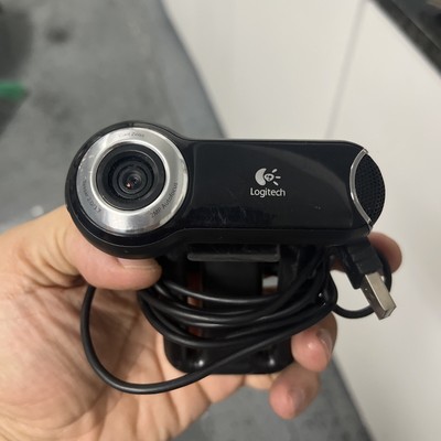 Logitech QuickCam Pro 9000 Webcam V-UBM46 USB Camera Mic Carl Zeiss 2MP ...