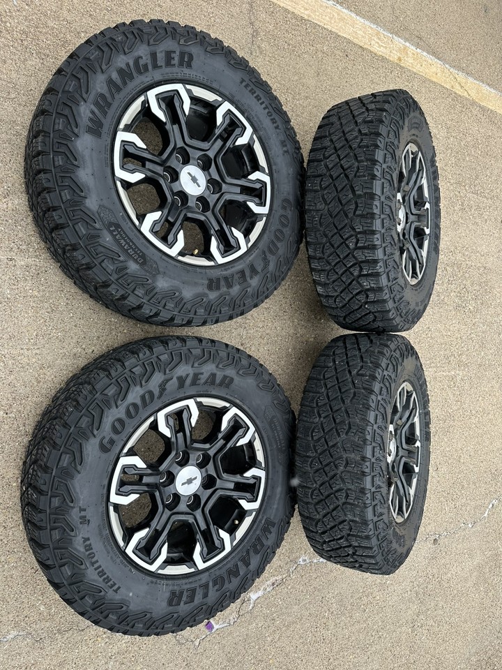 Factory OEM Chevy Silverado ZR2 ZR-2 Tahoe Wheels Rims Tires Stock ...