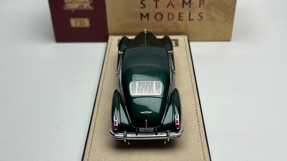 1/43 Stamp GLM 1947 Cadillac Series 62 Club Coupe Dark Green Resin ...