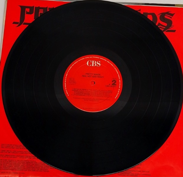 PRETTY MAIDS RED, HOT AND HEAWY - L.P #141 | eBay.de