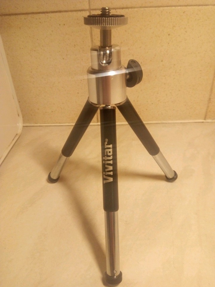 Vivitar Pocket Camera Tripod Portable Mini Small Folding Collapsible ...