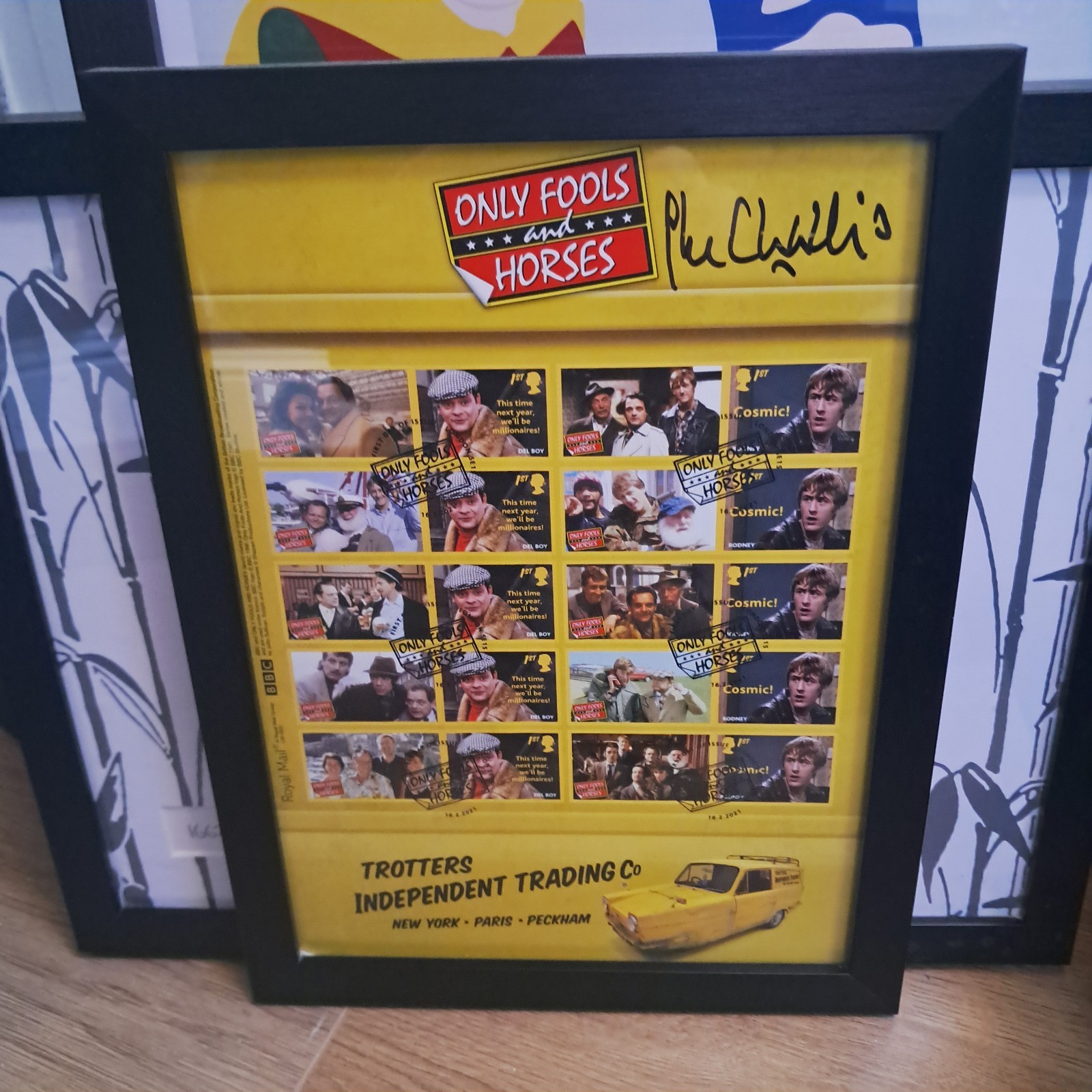 Only Fools and Horses Stamps Framed And Signed by John Challis | eBay UK