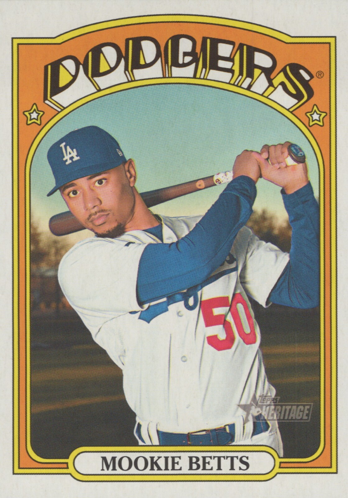 2021 Topps Heritage Mookie Betts #167 {Box 22 D1} | eBay