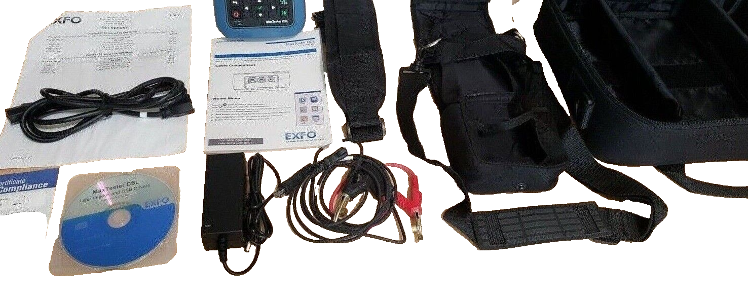 EXFO Maxtester DSL PING Colt-350-V2XA, 350-V2XAIP Max 630 Service ...