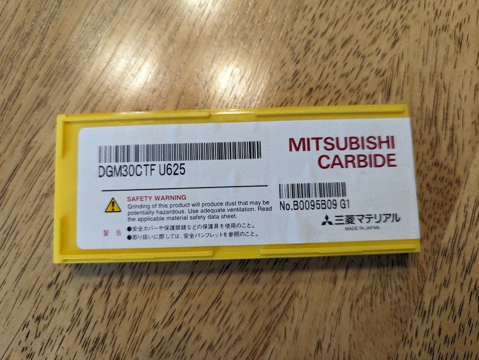 MITSUBISHI DGM30CTF New Carbide Inserts Grade U625 10pcs NEW | eBay