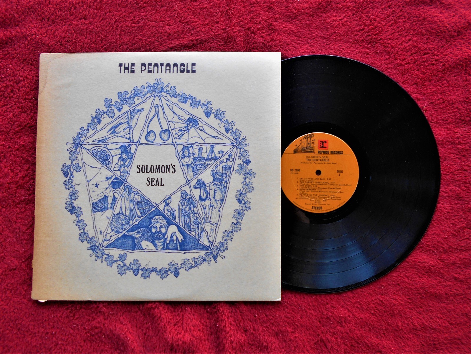 THE PENTANGLE SOLOMON'S SEAL BERT JANSCH 1972 REPRISE LP | eBay