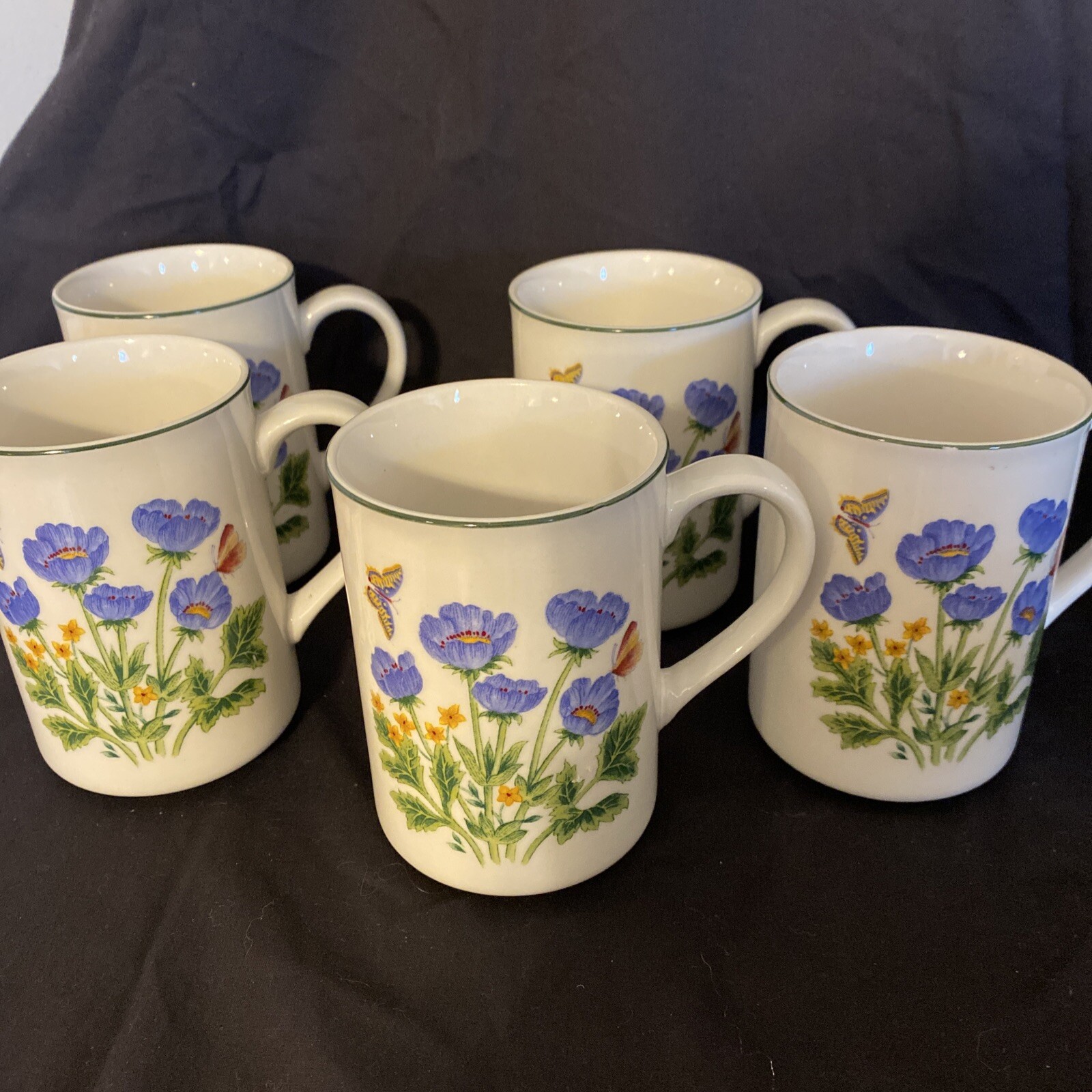 flower garden mug Set Of 5 | eBay