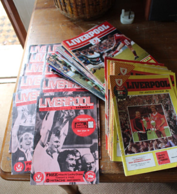 50+ Liverpool FC Programmes 1981 to 2000 incl 8 away programes | eBay UK
