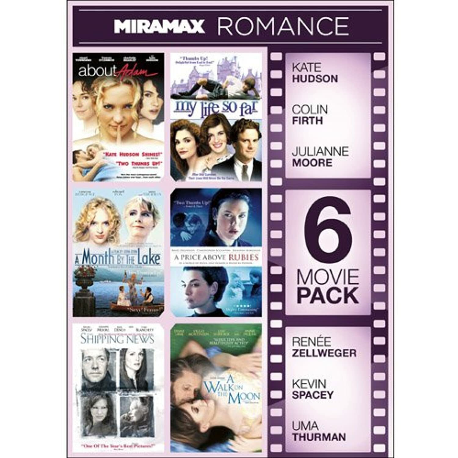 Miramax Romance: 6 Movie Pack (DVD, 2011, 2-Disc Set) for sale online ...