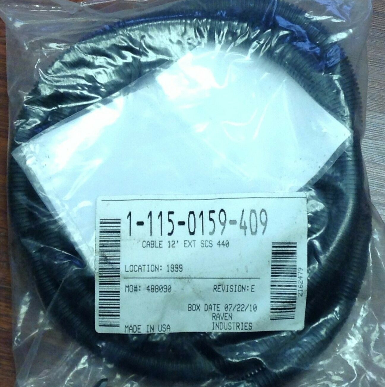 Raven+115-0159-409+Flow+Control+Ext.+12+FT+Cable for sale online | eBay