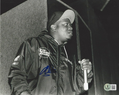 SCARFACE RAPPER SIGNED 8x10 PHOTO GETO BOYS HOUSTON HIP HOP 1 BECKETT ...