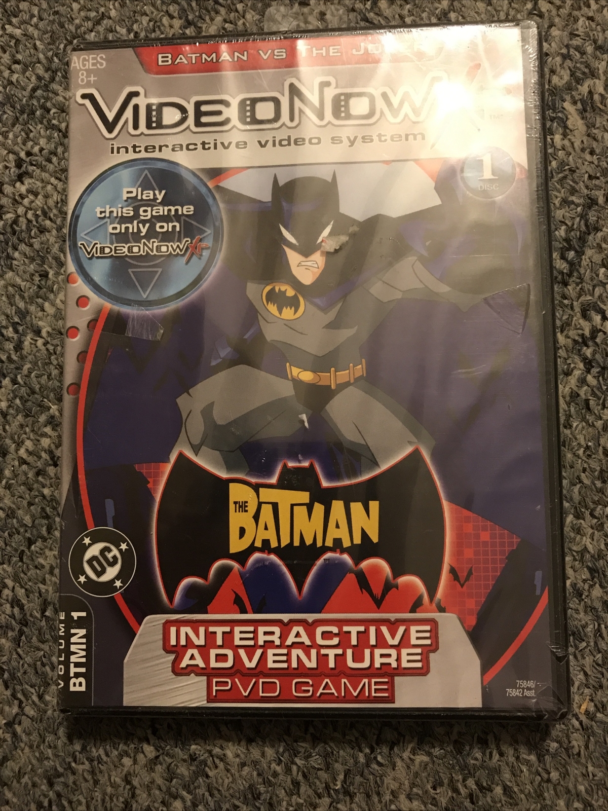 Video Now XP Interactive Adventure PVD Game Batman VS The Joker DC BTMN ...