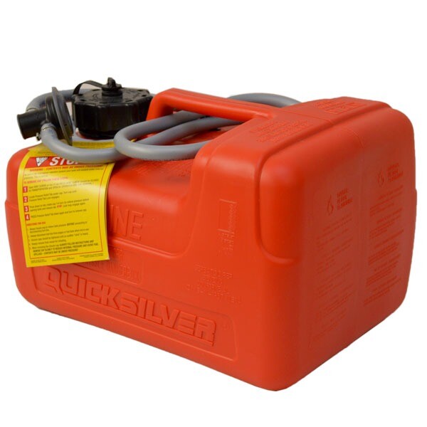 Marine Mercury 8M0060610 Quicksilver Red 3 Gallon Fuel Tank for sale ...