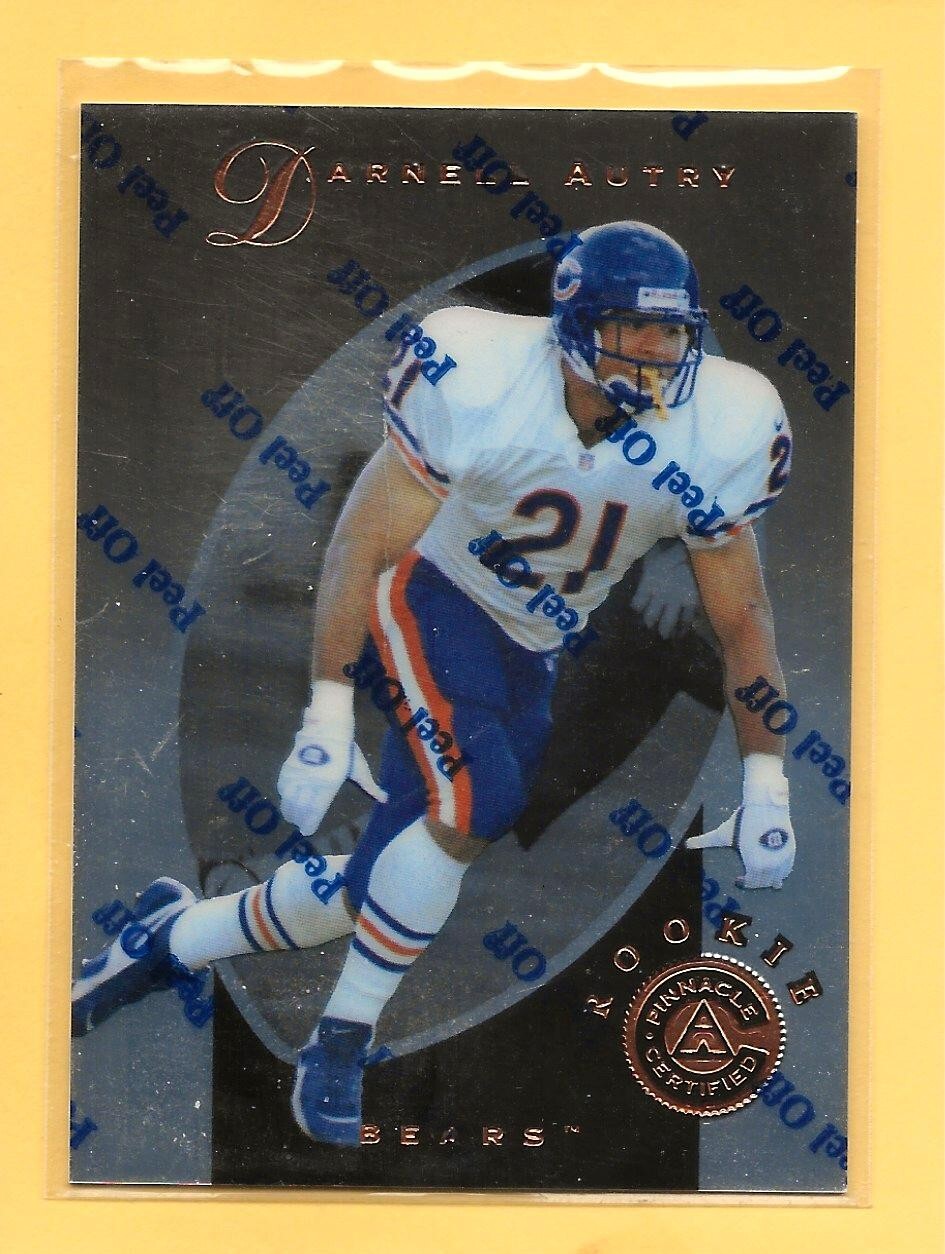 DARNELL AUTRY - 1997 Pinnacle Certified "Rookie" - #140 - Bears - Comb ...