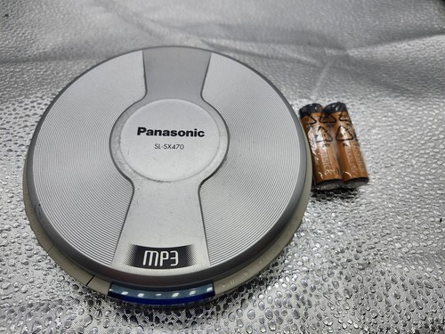 Panasonic SL-SX470 MP3 CD Compact Disc Player Portable Silver W/ New ...