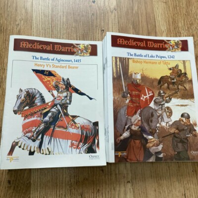 Del Prado Medieval Warriors Magazines only Individual Titles Osprey ...