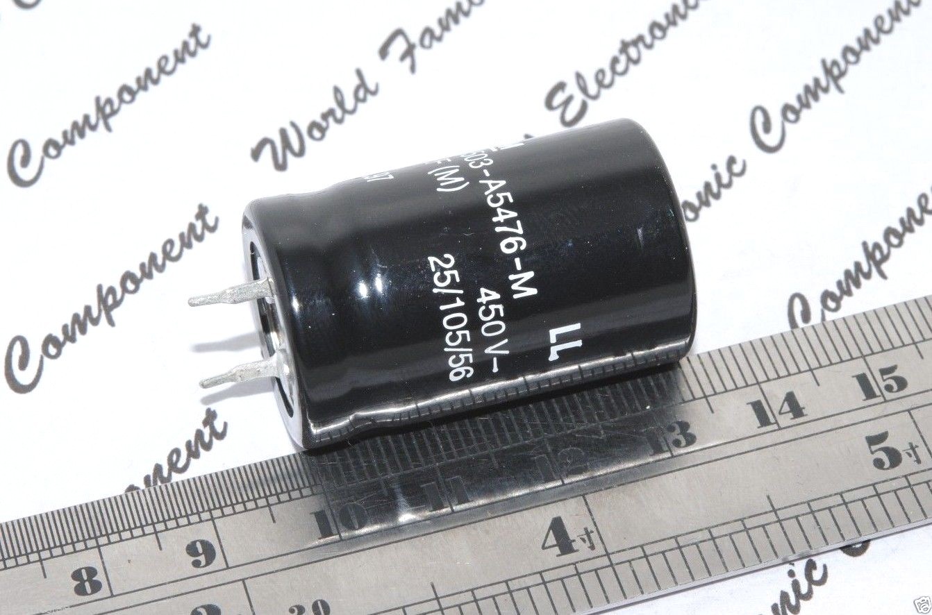 1pcs - SIEMENS 47uF (47µF) 450V Snap-In Capacitor B43503-A5476-M LL | eBay
