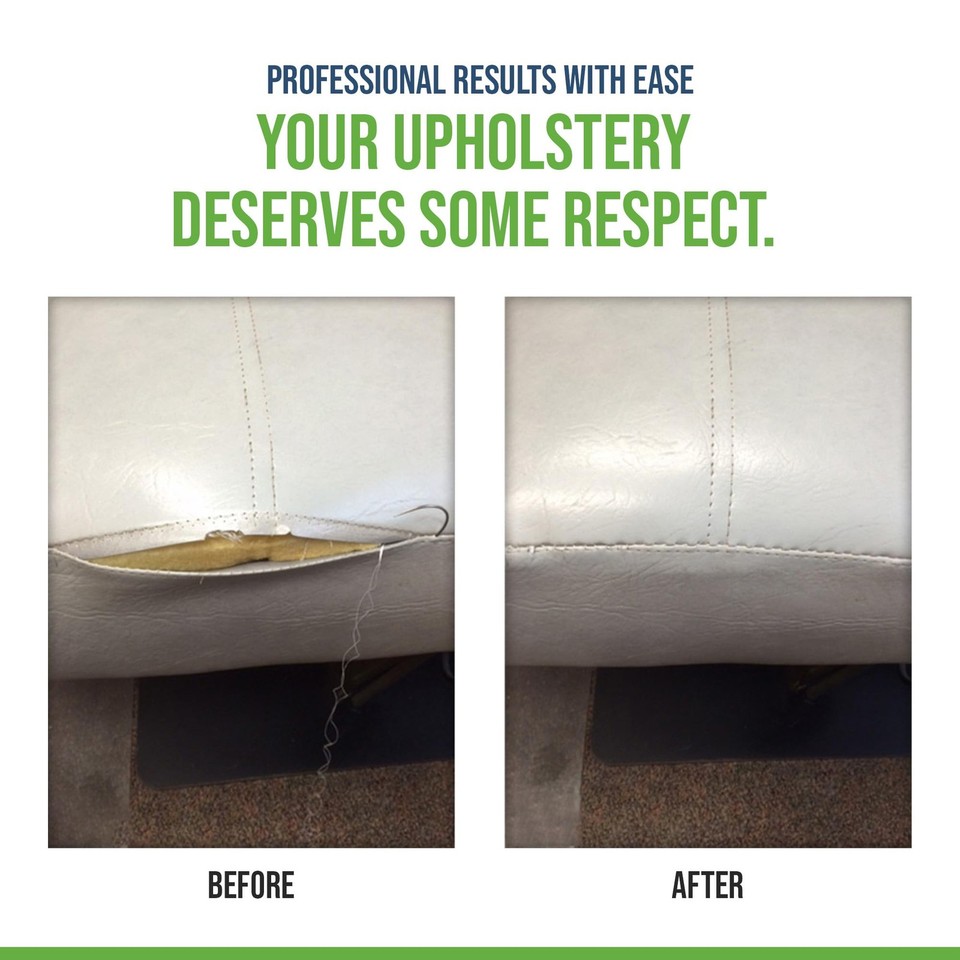 Seam Stitch Repair Kit | Restore Seam Damage on Vinyl, Fabric, Leather ...