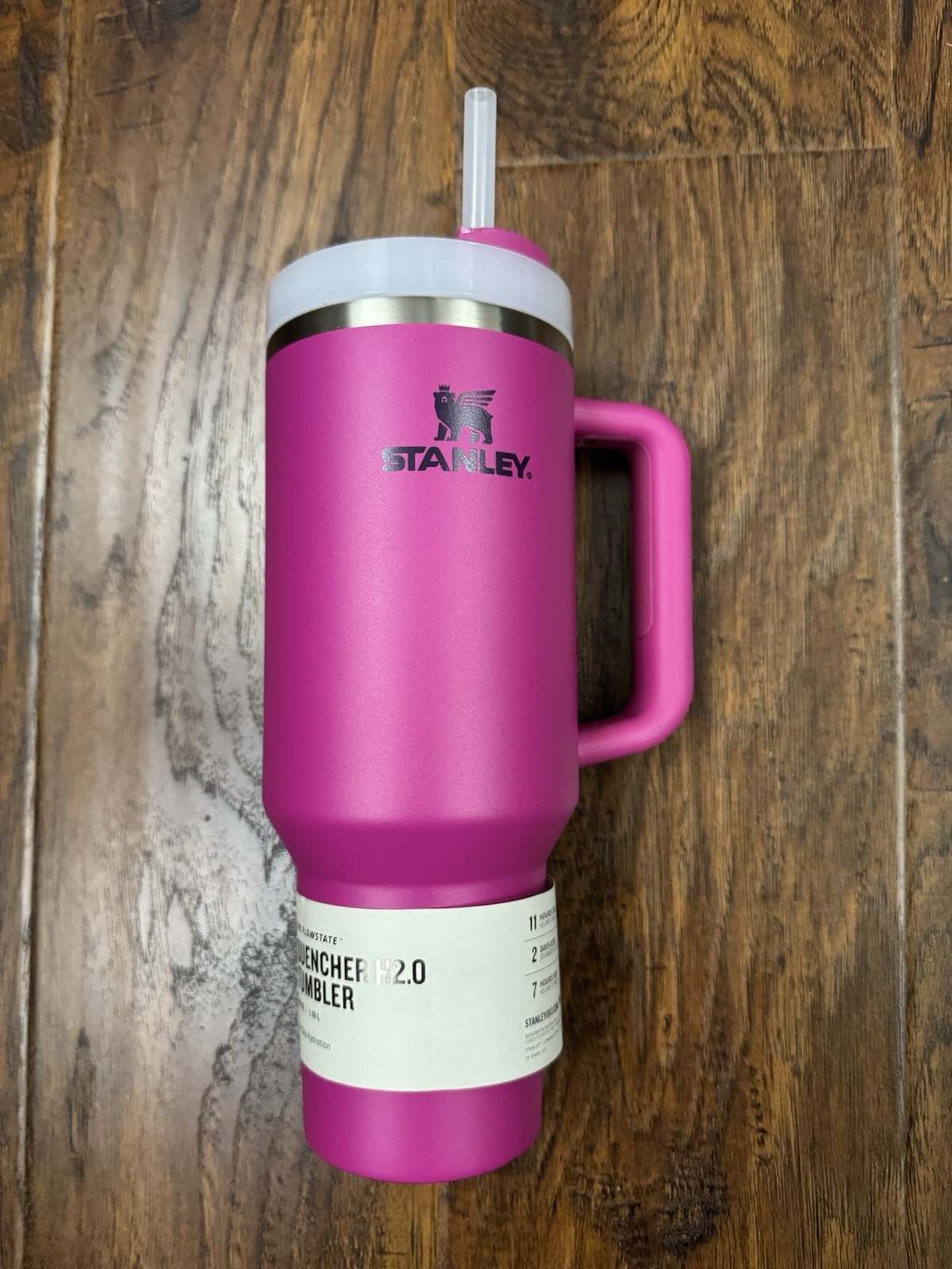 STANLEY Quencher H2.O FlowState Tumbler 40 oz Fuchsia