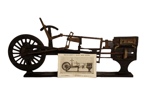 Early Railroad Steam Train Technology Antique Working Model Salesman ...