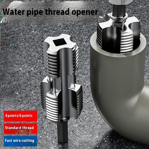 4 Points 6 Points PPR Water Pipe Internal Thread Opener Hexagonal ...