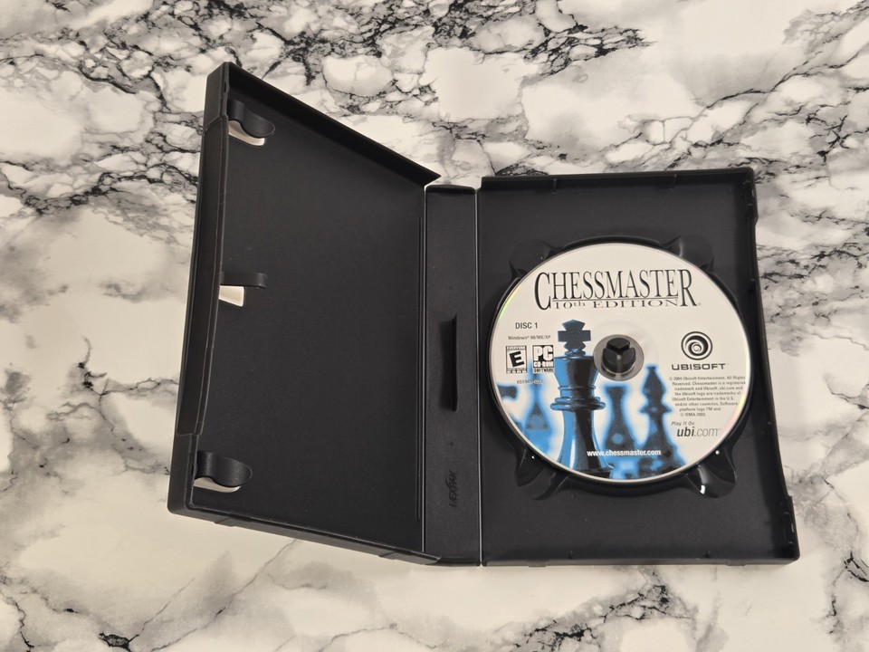 Chessmaster 10th Edition (3-Disc Set, PC, 2004) -- Ubisoft (Vintage ...