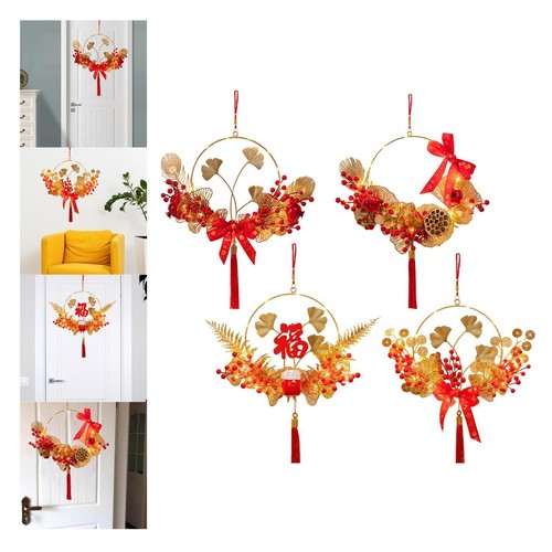 2024 Chinese New Year Decorations Spring Festival Decor Glow Ornaments ...
