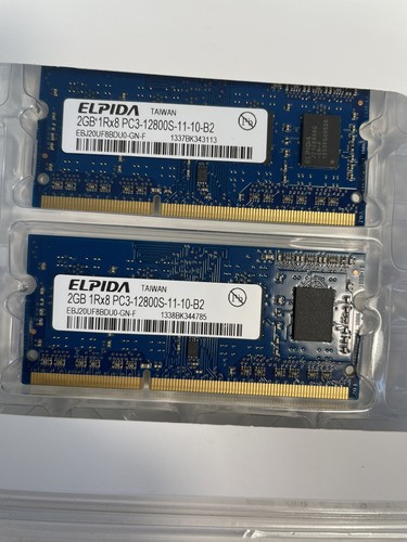 (2) 2GB Apple/Elpida Factory Original Memory Upgrade Module | eBay