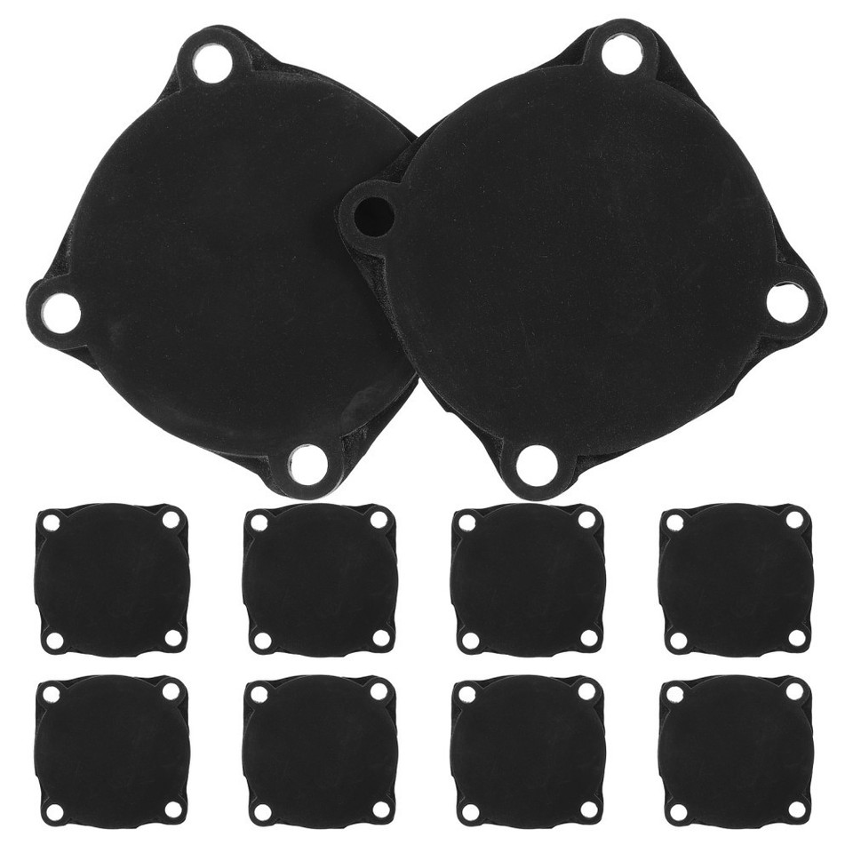 10 PCS Air Compressor Pressure Switch Gasket Square Diaphragm ...