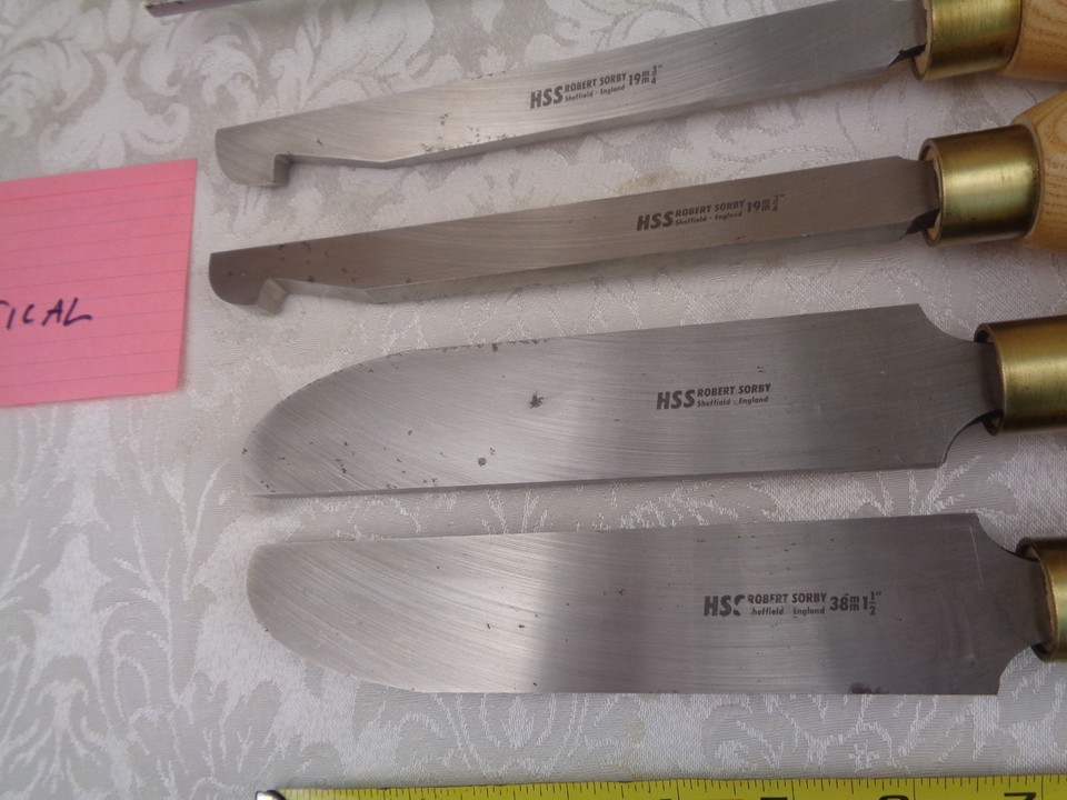 ROBERT SORBY SET OF 13 WOOD TURNING LATHE CHISELS GOUGES | eBay