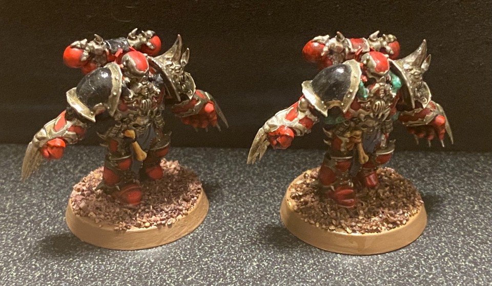 Warhammer 40K -- Chaos Chosen -- Fully Painted | eBay