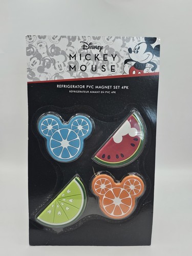 Disney Mickey Mouse Refrigerator PVC Magnet Set 4 PK | eBay